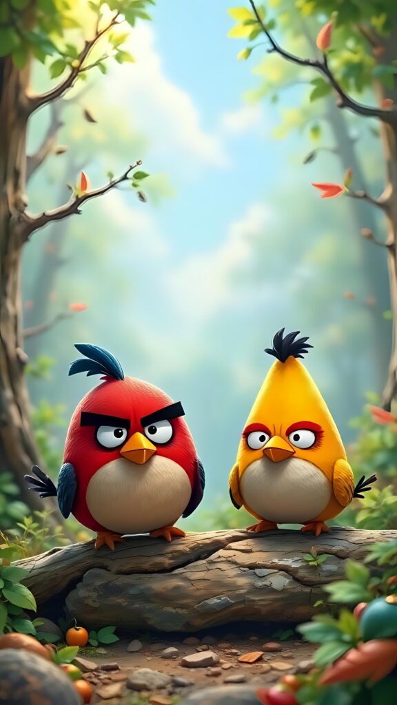 Red and Chuck Angry Birds - Chicswipe