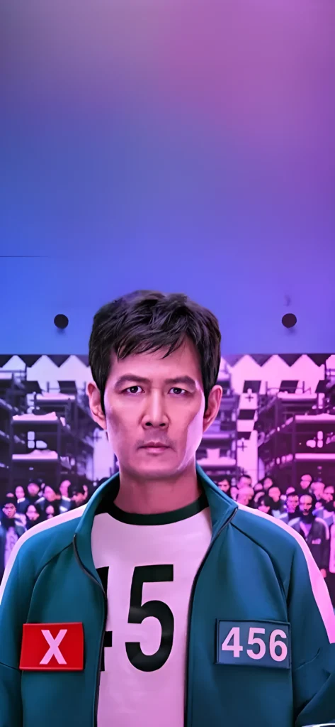 Seong Gi-hun Squid Game Wallpaper - Chicswipe