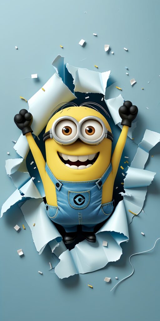 Playful Minion Wallpaper - 4K UHD Wallpapers