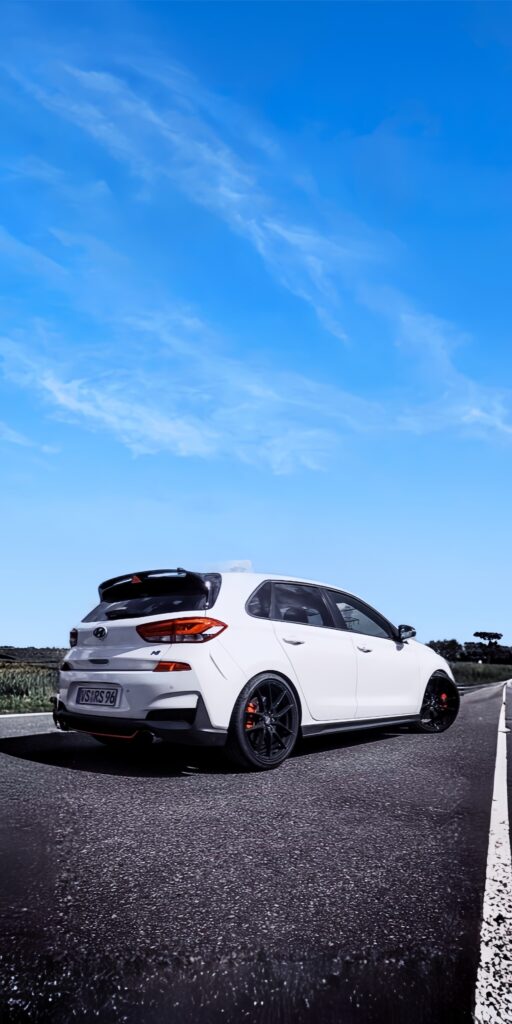 Epic Hyundai Elantra N Rear View Wallpaper - 4K UHD Wallpapers