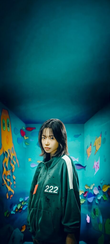 Kim Jun-hee (Player 222) Squid Game Wallpaper - 4K UHD Wallpapers