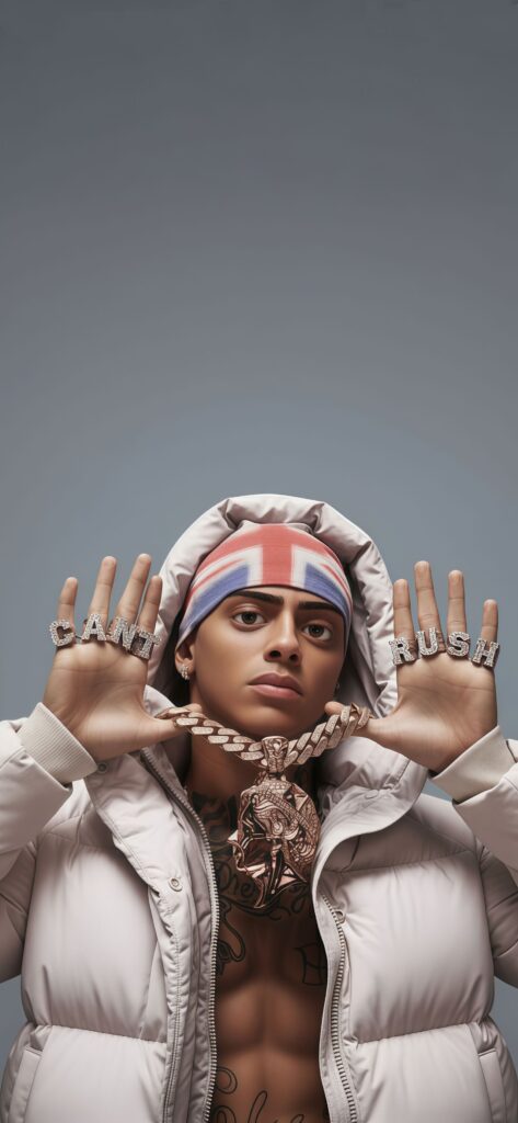 Central Cee 'Can't Rush' 3D Cartoon Wallpaper - 4K UHD Wallpapers